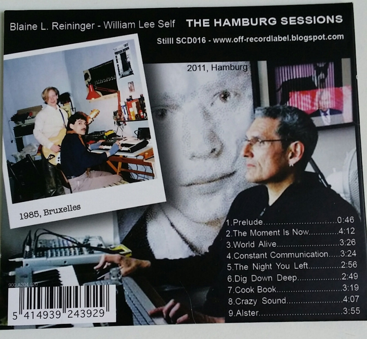 The Hamburg Sessions | Blaine L. Reininger - William Lee Self | Off ...
