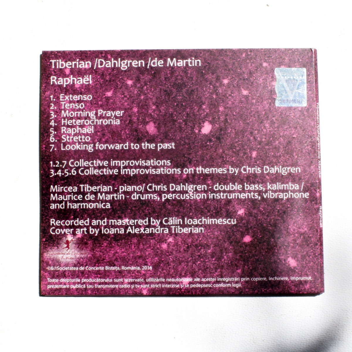 Raphaël | Tiberian/Dahlgren/de Martin | Mircea Tiberian