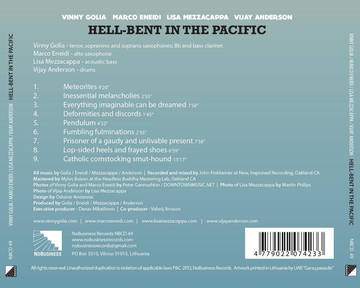 Hell-Bent in the Pacific | Eneidi-Golia-Mezzacappa-Anderson | Lisa ...