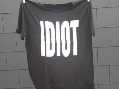 Idiot T-shirt (Black) | James Holden