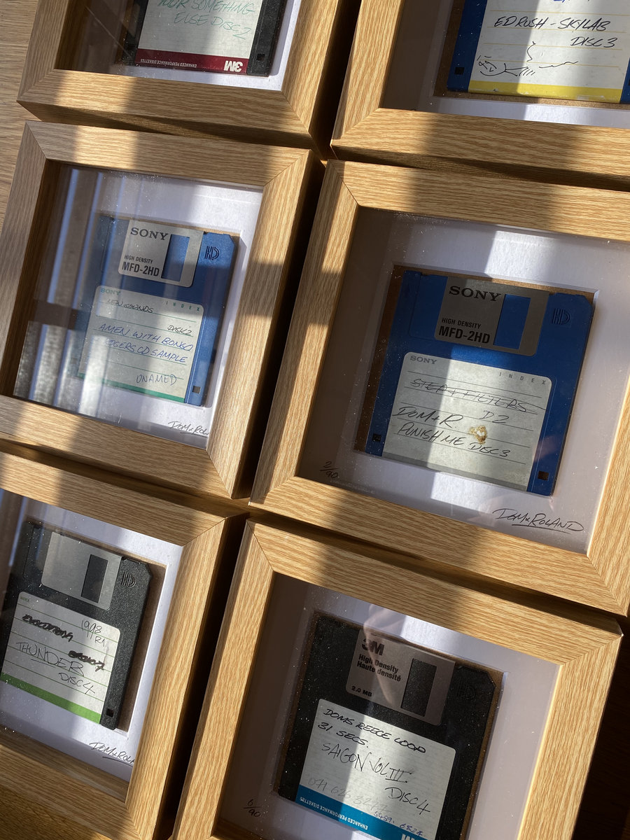 Doms Original Roland Sampler Discs - Limited Edition Sale | Dom & Roland