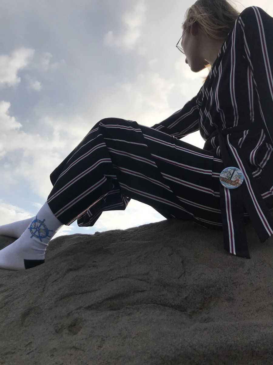 “Sailor Swift Sails the Skies” Button | Sailor Swift