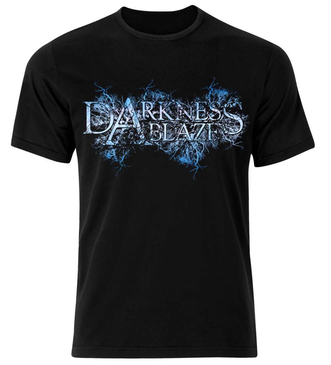 T-Shirt "Blue Logo" | Darkness Ablaze