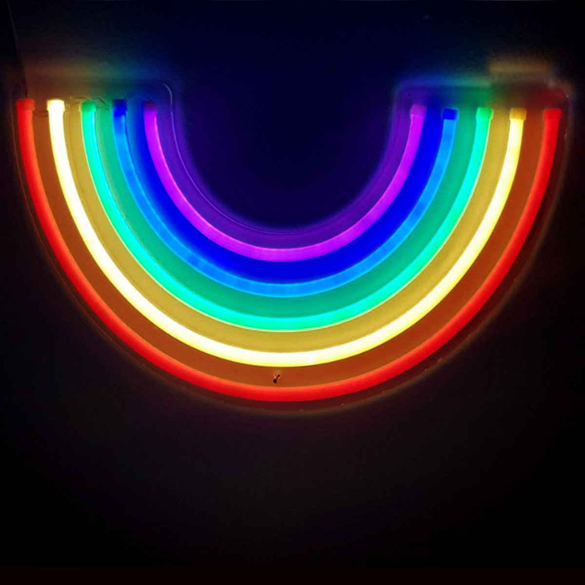 Falling Up | Neon Rainbow