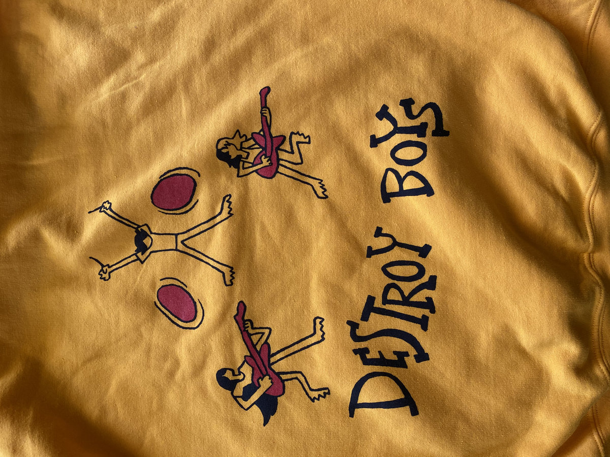 Destroy Boys "Fences" Hoodie (Yellow) | Destroy Boys