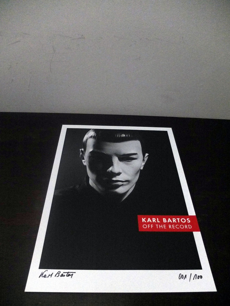 Karl Bartos "Off The Record" Art Print | Karl Bartos