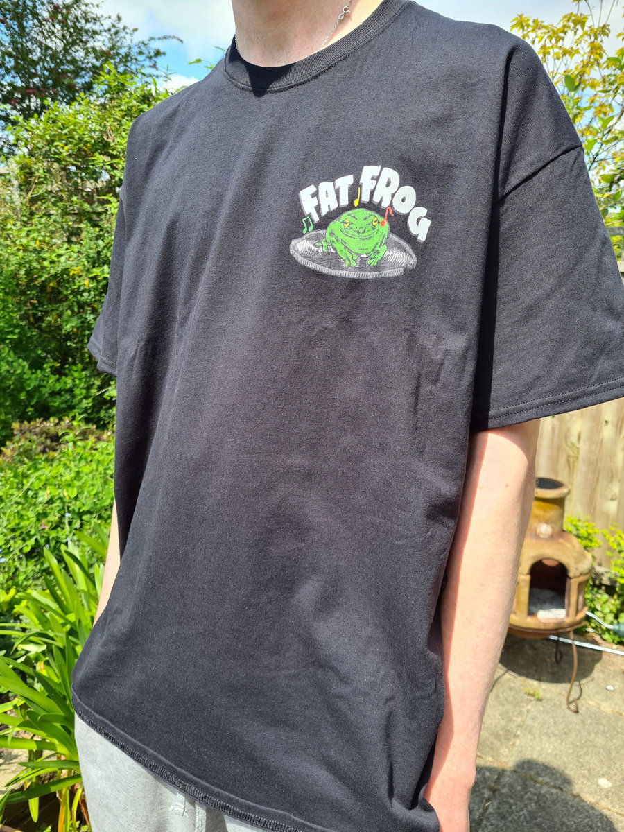 Fat Frog T Shirt Black/White | Fat Frog