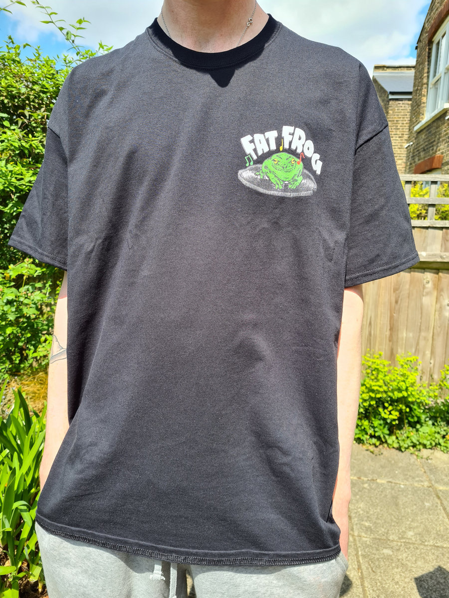 Fat Frog T Shirt Black/White | Fat Frog