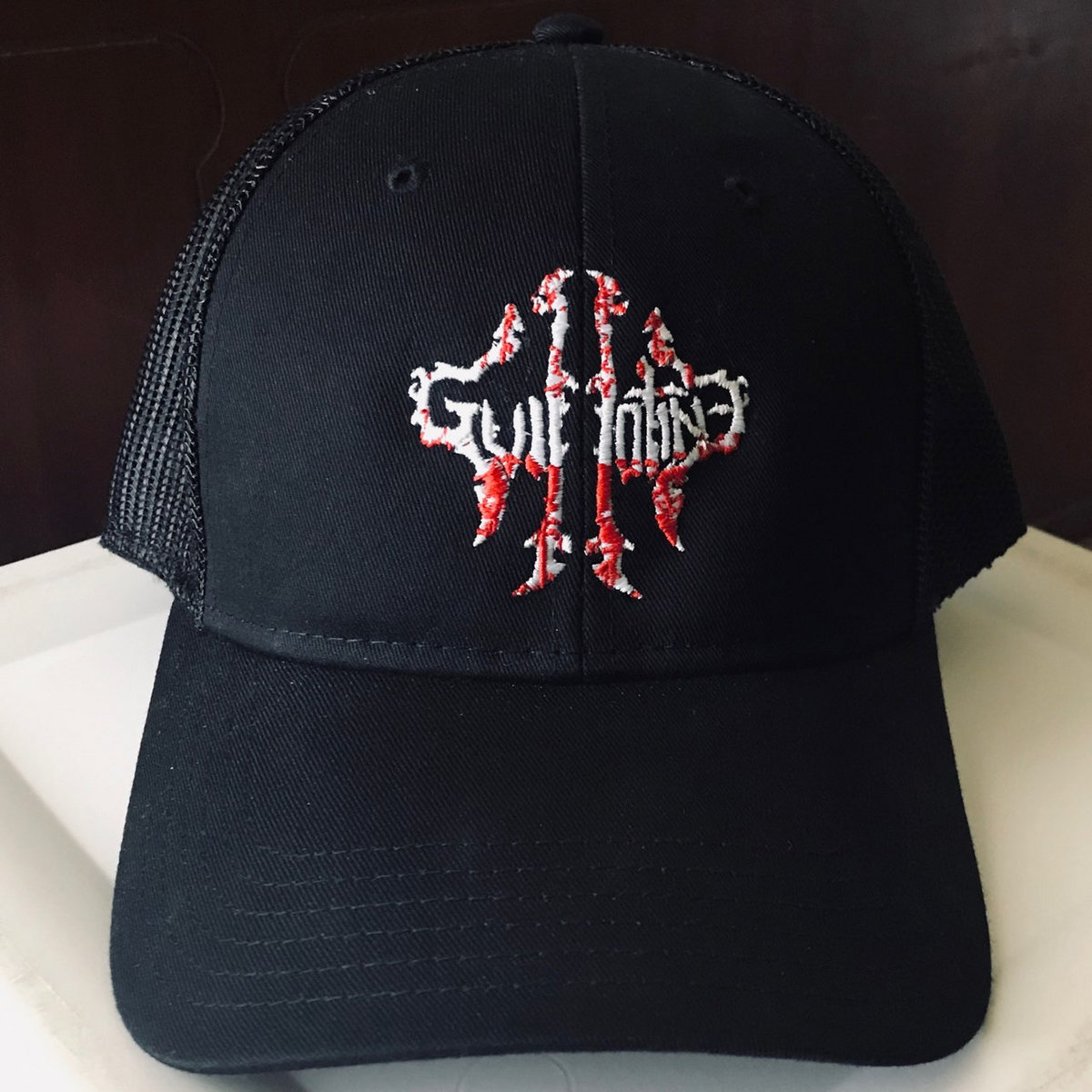 Black Guillotine trucker hat | Guillotine A.D.