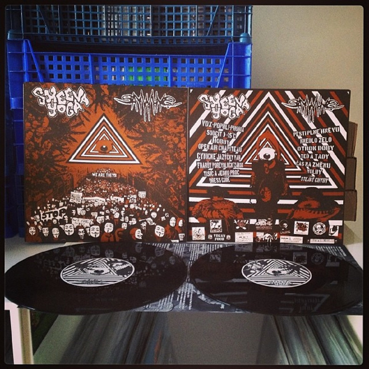 SHEEVAYOGA // SAY WHY? split 10"MLP | dead heroes