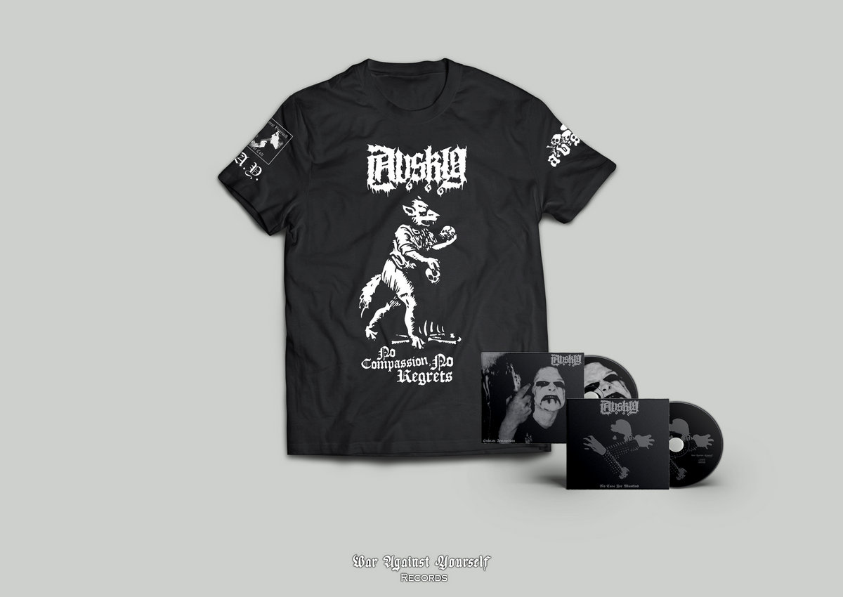 Avsky CD + Tshirt Bundle | War Against Yourself
