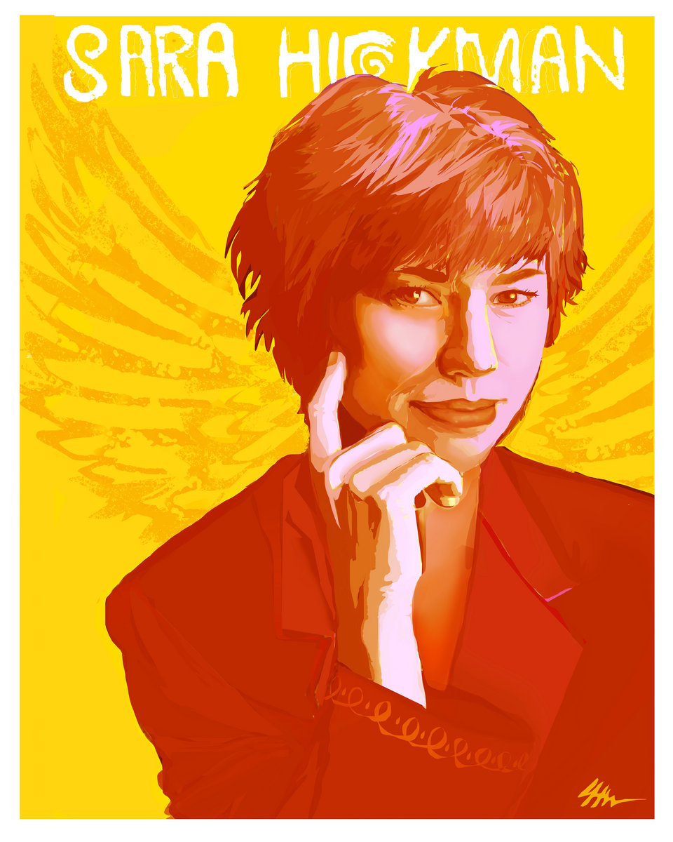 Angel Sara Poster (by Lili Blessing Design) | Sara Hickman