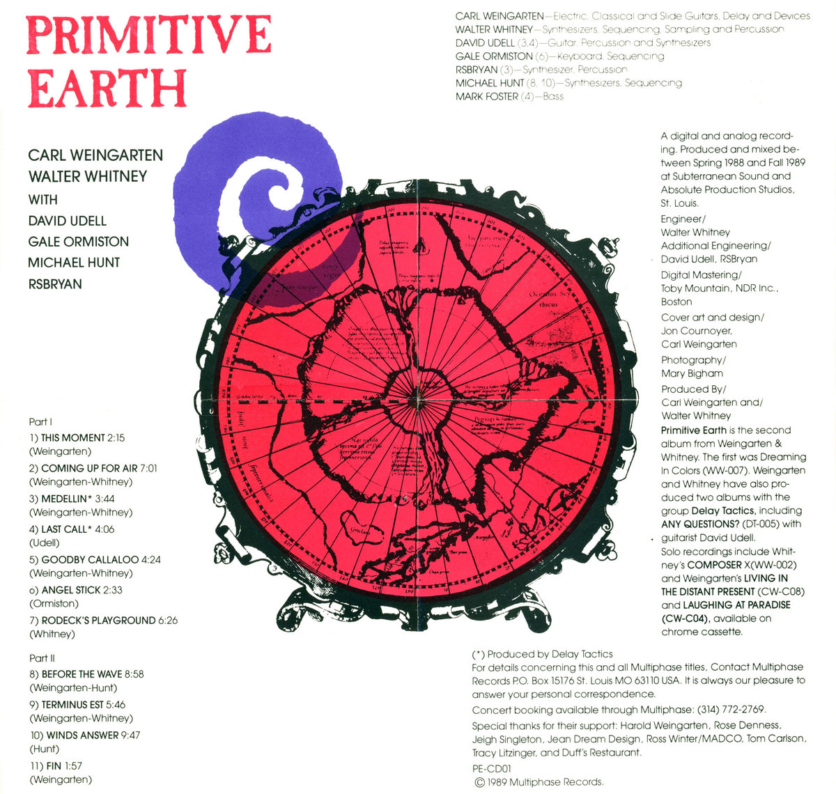 Primitive Earth | Carl Weingarten & Walter Whitney | Carl Weingarten