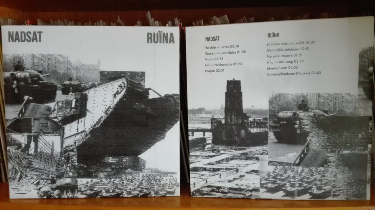 Ruïna / Nadsat | LP / 12 # TDIR-012 | Tormenta de ideas Rec.