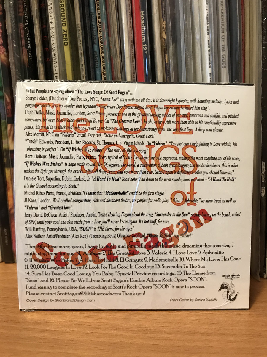 The Love Songs of Scott Fagan | Scott Fagan