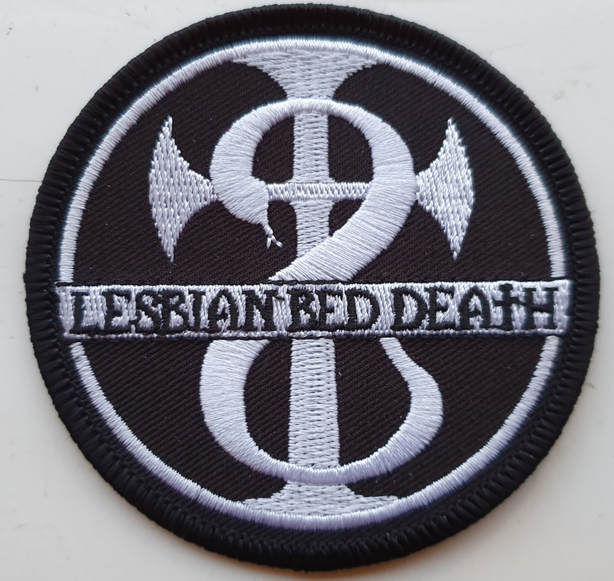 LBD Logo patch | Lesbian Bed Death