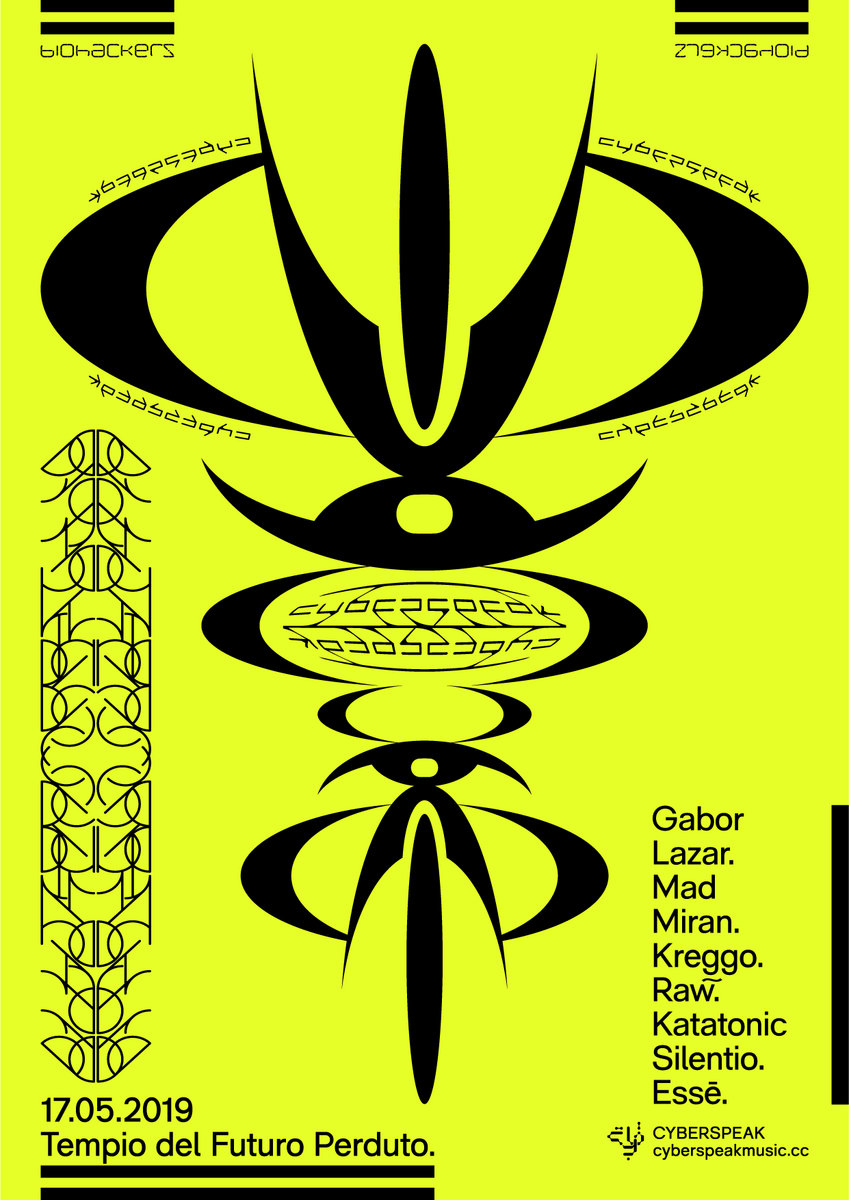 Warehouse Yellow Posters | Cyberspeak Music