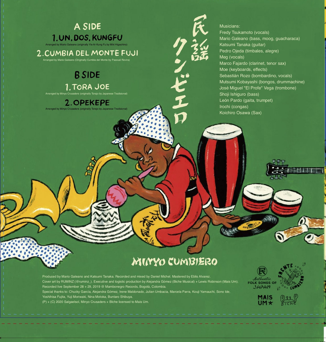 Minyo Crusaders and Frente Cumbiero present MINYO CUMBIERO | minyo ...