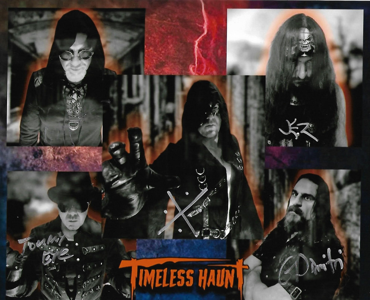 8" x 10" Autograph Band Print | Timeless Haunt