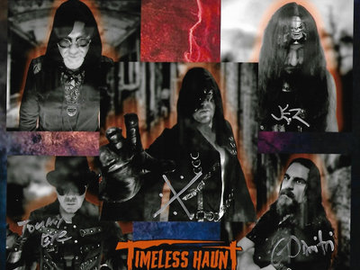 8" x 10" Autograph Band Print | Timeless Haunt