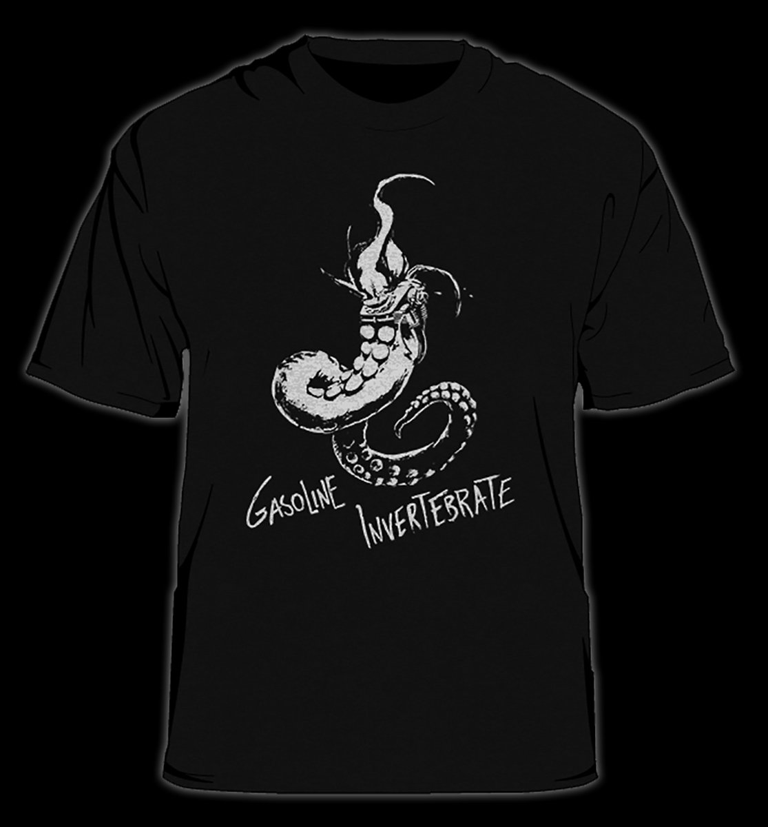 Logo Made Flesh T-Shirt | Gasoline Invertebrate