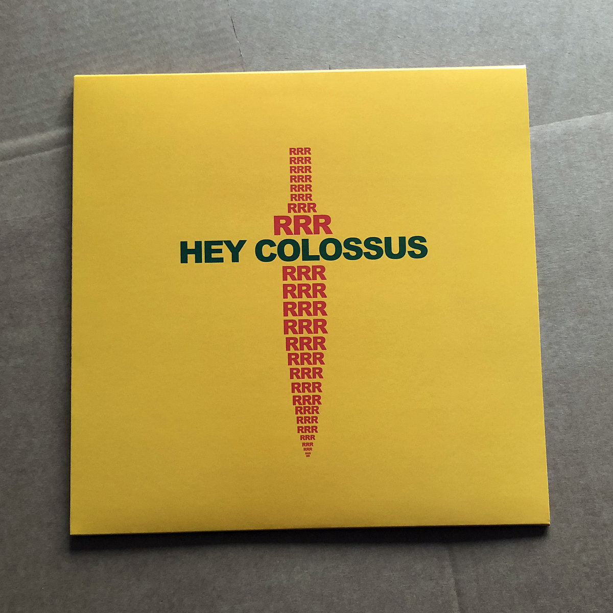 RRR (2018 Expanded Edition) | HEY COLOSSUS | Riot Season Records