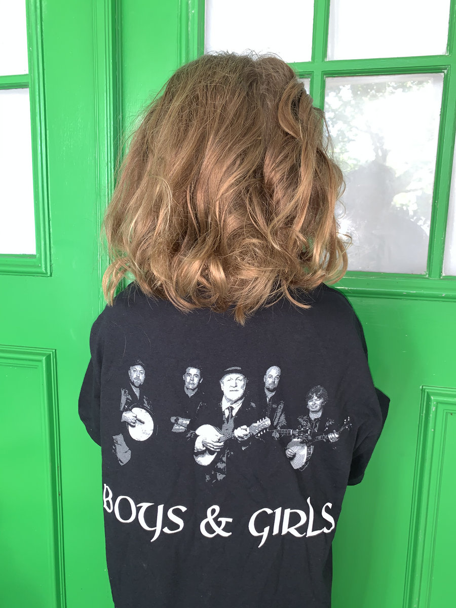 Black T-Shirts | Derek Warfield & The Young Wolfe Tones