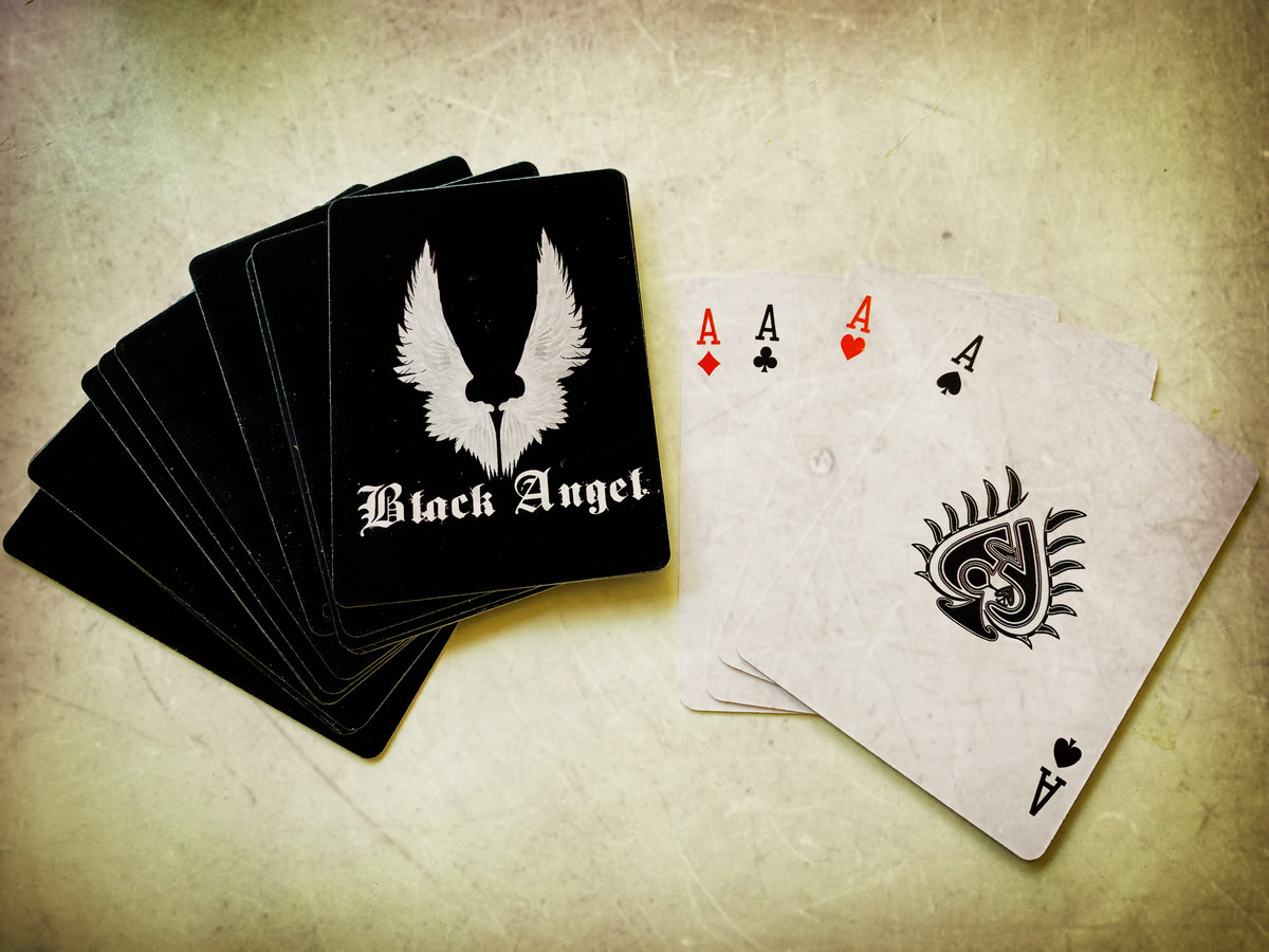 Black Angel Playing Cards | Black Angel