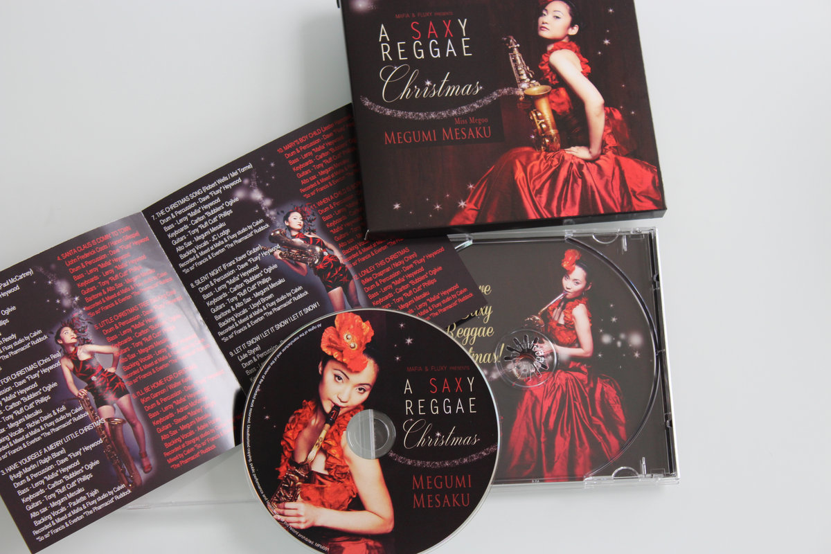 A SAXY REGGAE CHRISTMAS (CD) | MEGUMI MESAKU | MEGUMI MESAKU (Miss Megoo)