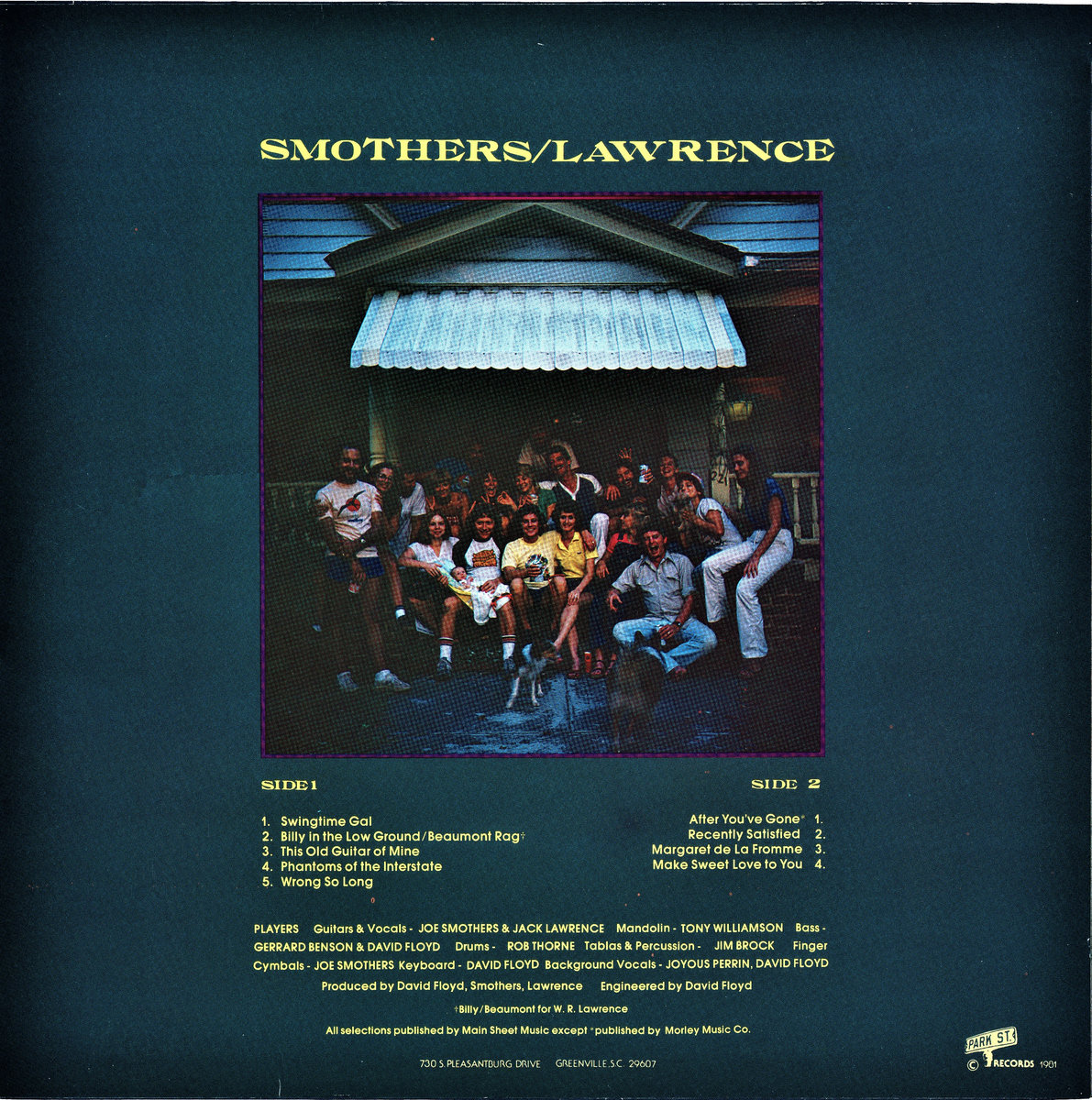 Smothers/Lawrence | Joe Smothers & Jack Lawrence | Smothers/Lawrence