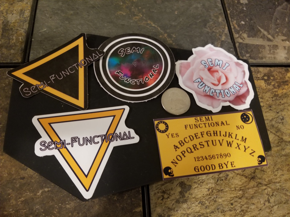 Semi-Functional Stickers | Semi-Functional