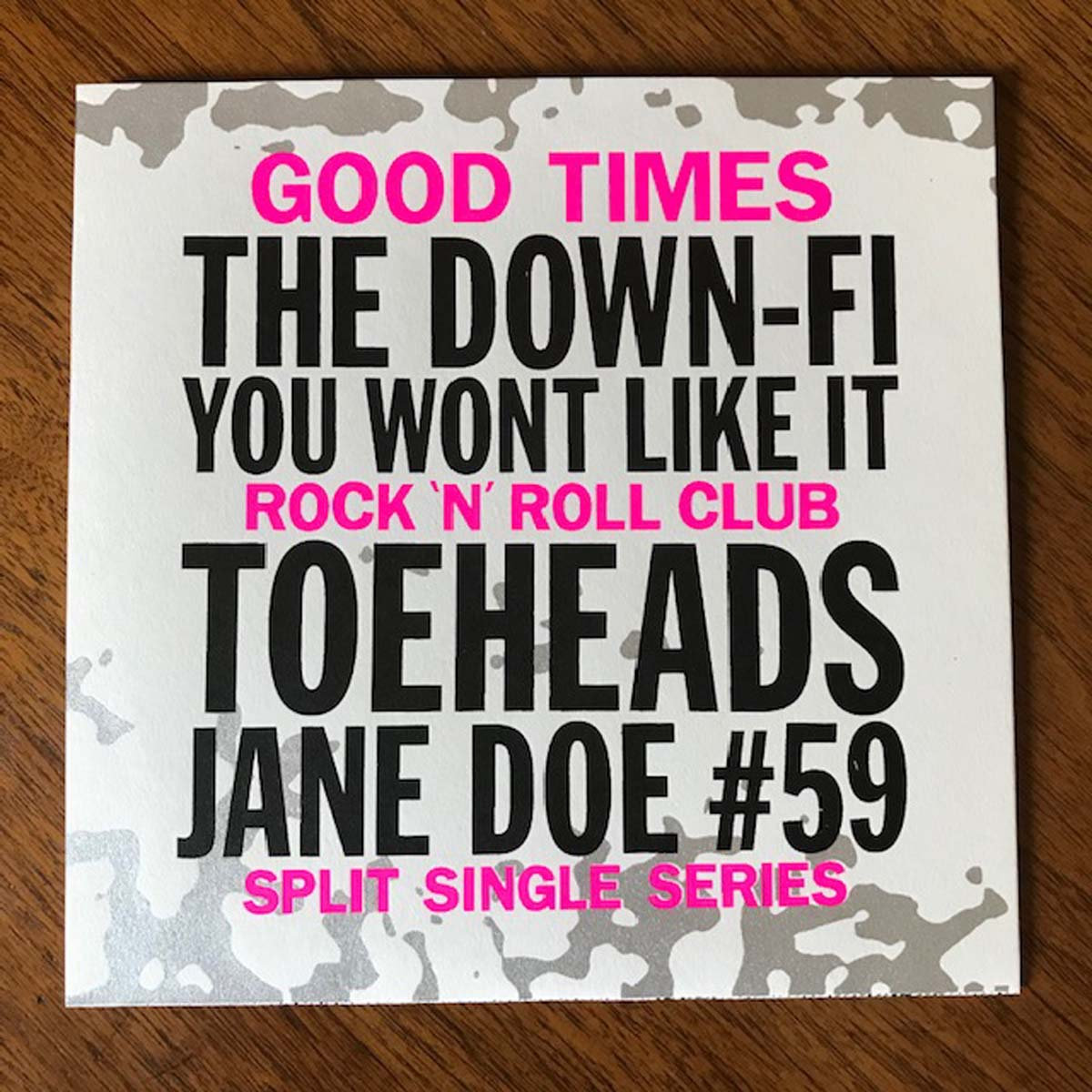 Split Single - Issue #2 | The DOWN-FI / TOEHEADS | GOOD TIMES Rock N ...