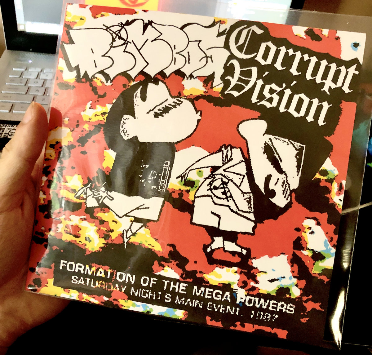split with Corrupt Vision | Bimbos