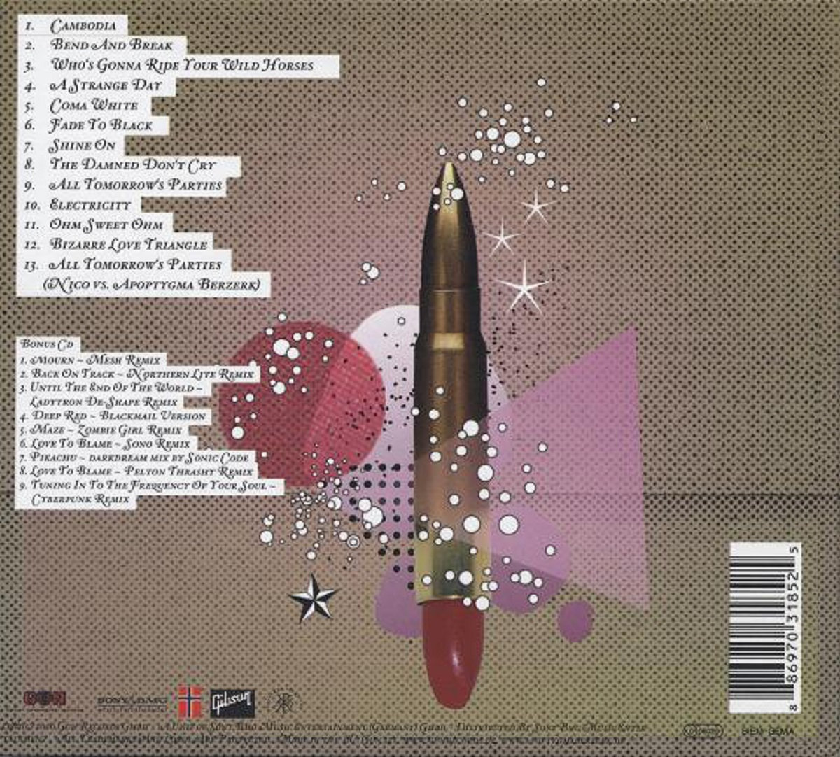 Sonic Diary (Bonus Tracks Version) | Apoptygma Berzerk | Pitch Black ...