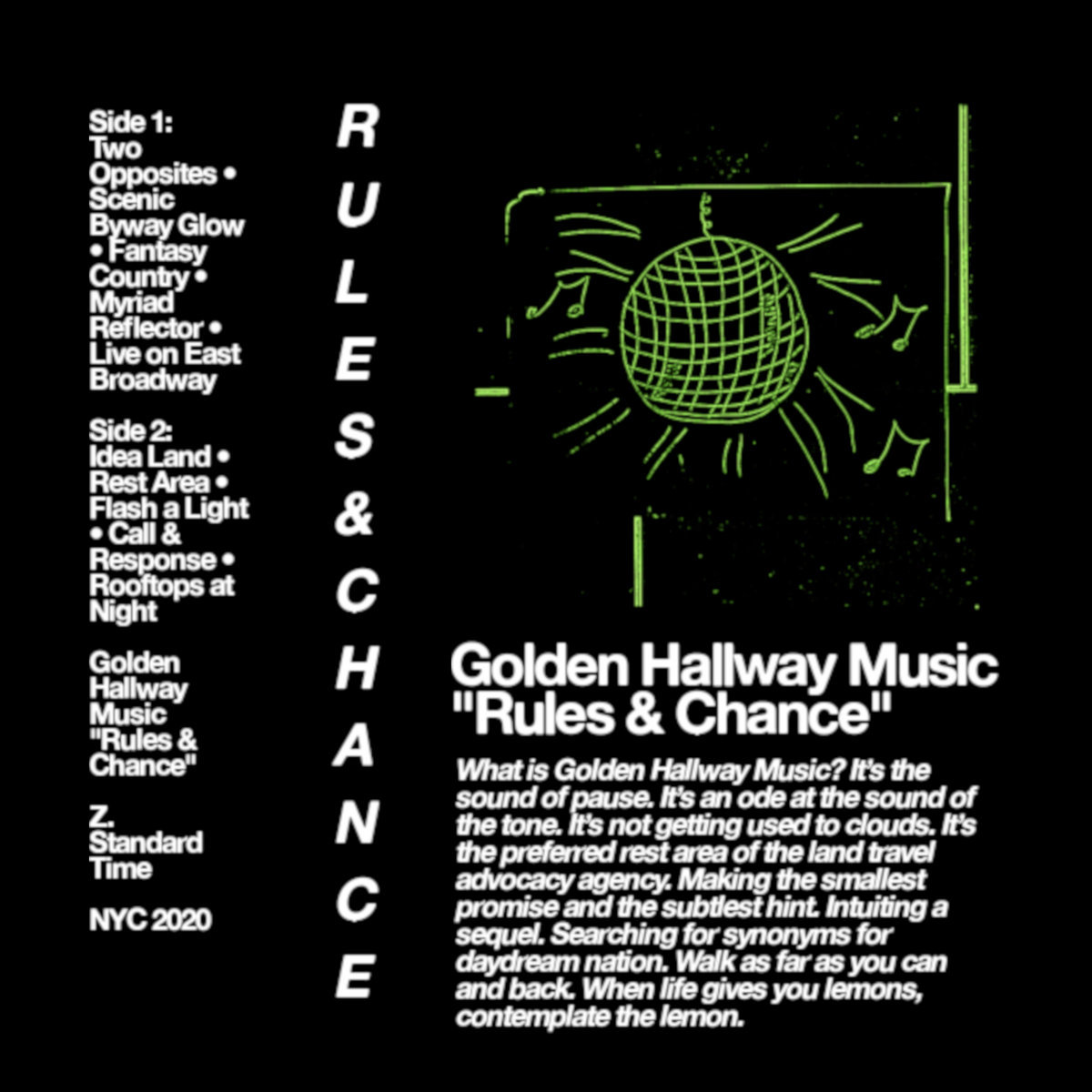 Rules & Chance | Golden Hallway Music