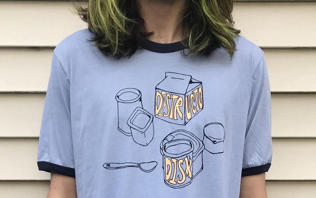Destructo Disk - "Lil' Breakfast Ringer Shirt" | Sockhead Records