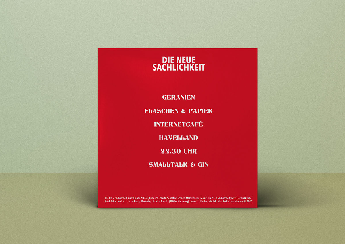 Über Das Cool Sein | Die Neue Sachlichkeit