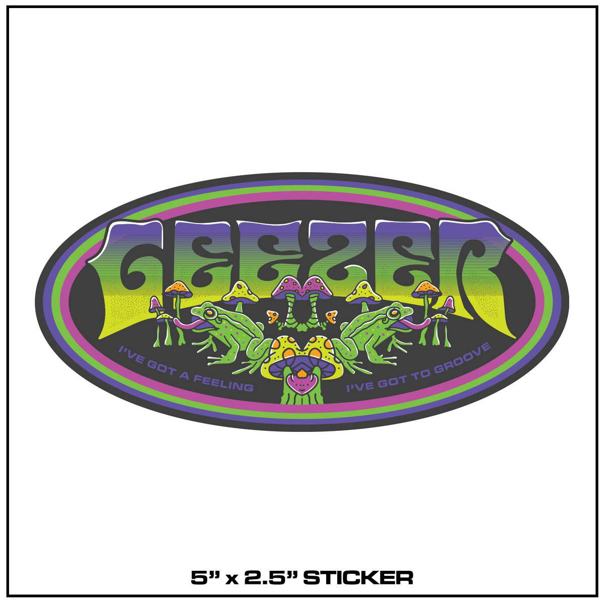 Frog Sticker | Geezer