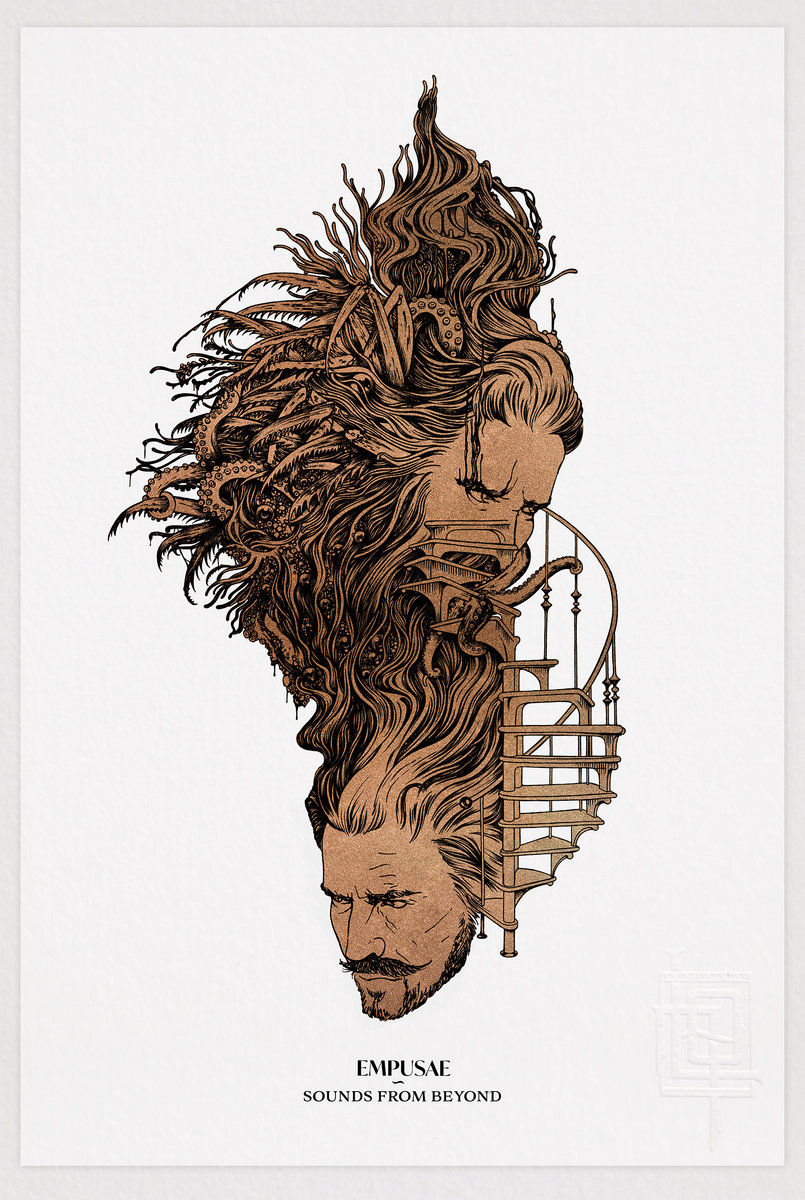 Sounds from Beyond Silk Screen Art Print | Empusae