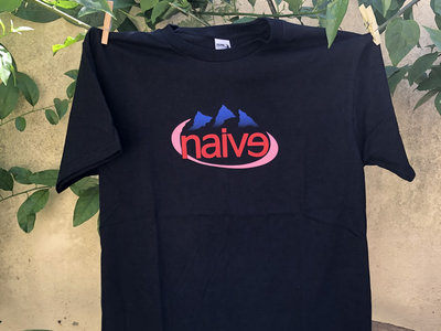 naive original logo tee - black | naive