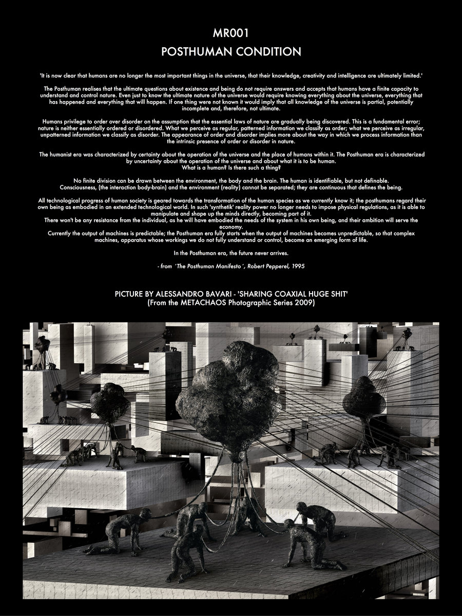 Posthuman Condition - 12" - Monolith Records | Sirio Gry J