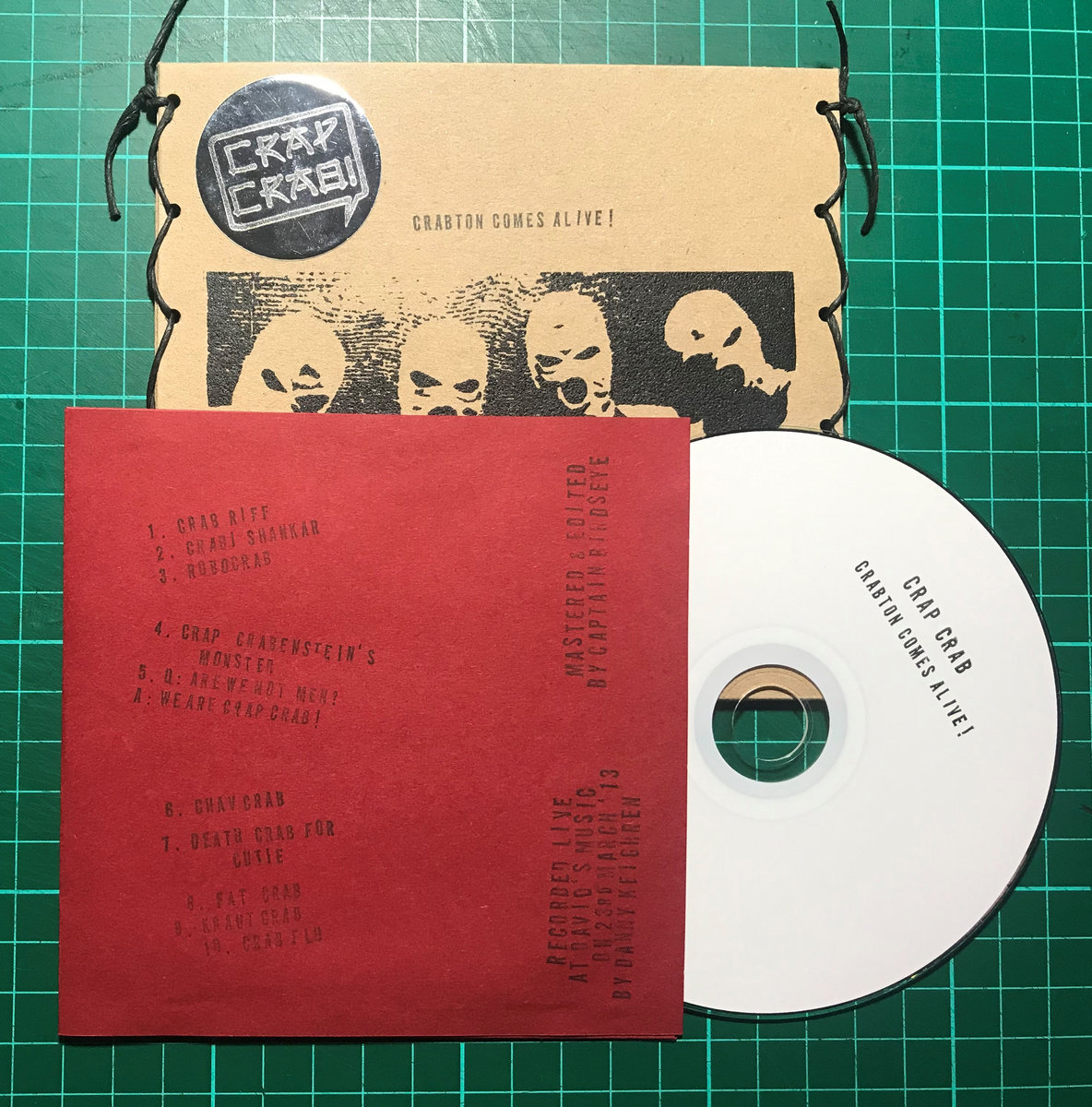 'Crabton Comes Alive!' | Crap Crab | Wild Animals Records