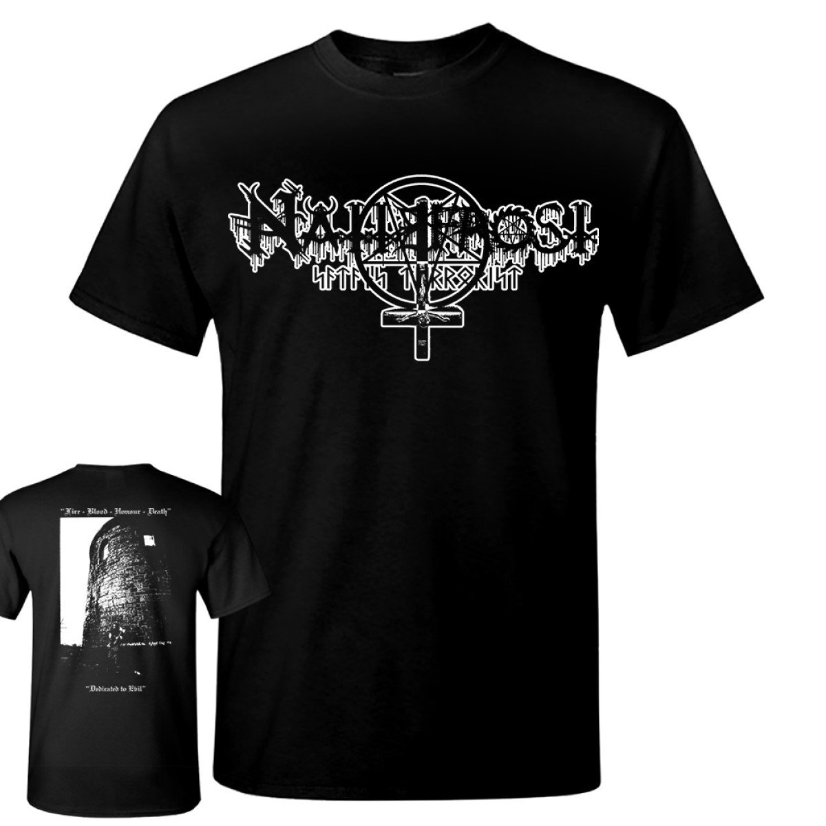 Dedicated To Evil T-Shirt (MADE TO ORDER) | Nattefrost