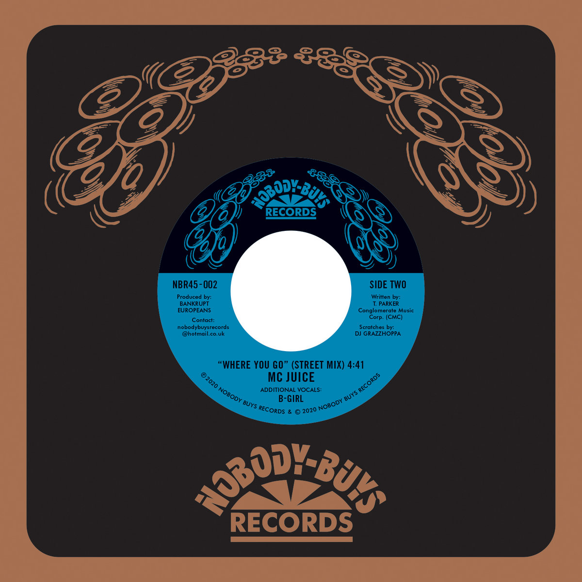 MC JUICE - Where You Go | MC JUICE | Nobody Buys Records