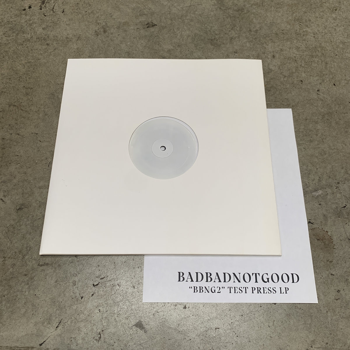 'II' LP Test Press | BADBADNOTGOOD