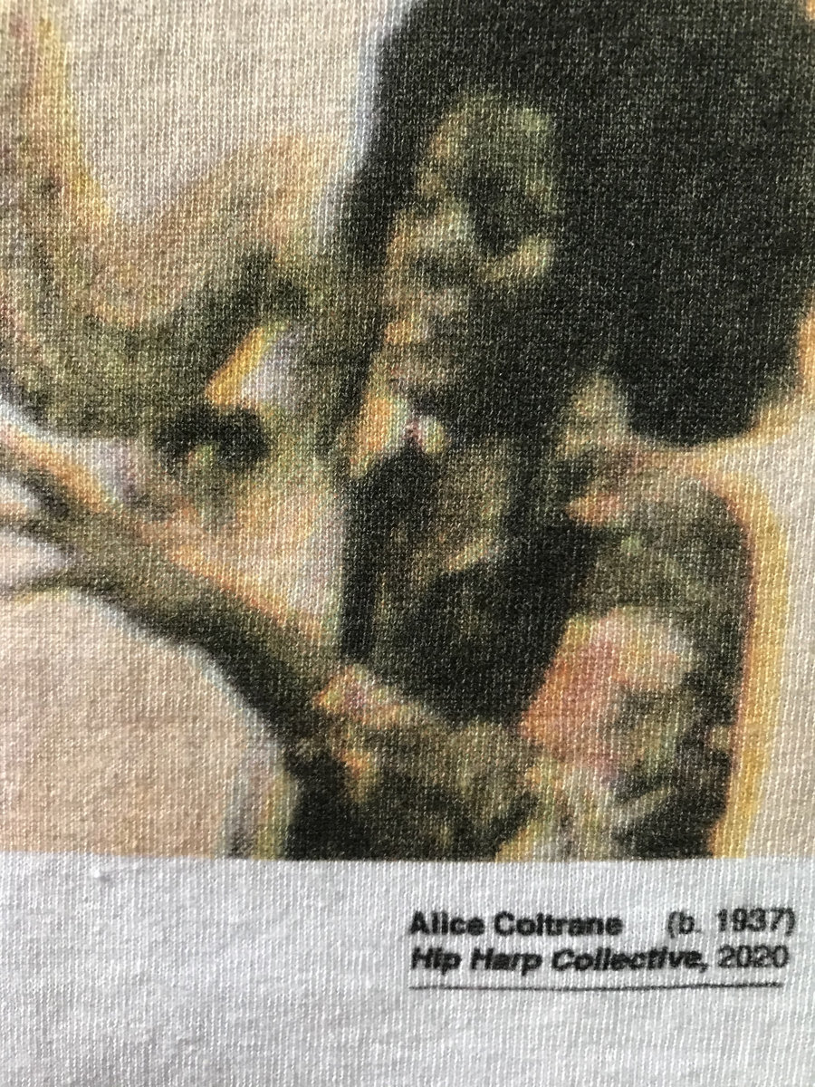 Limited Edition Alice Coltrane T Shirt (White) | AlinaHipHarp
