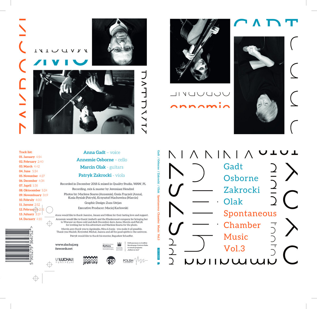 Spontaneus Chamber Music 3 | SPONTANEUS CHAMBER MUSIC (feat. Anna Gadt ...