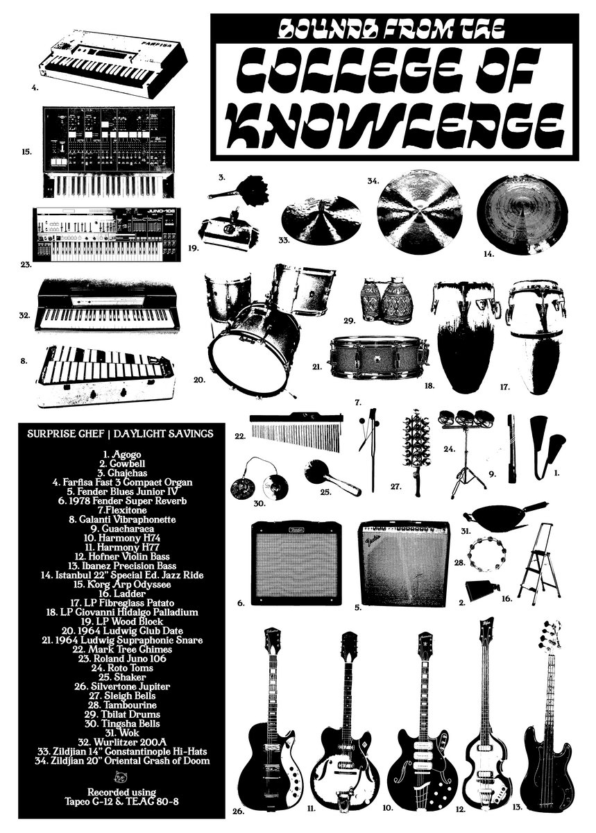 Surprise Chef 'Sounds From The College Of Knowledge' T-shirt | Surprise ...