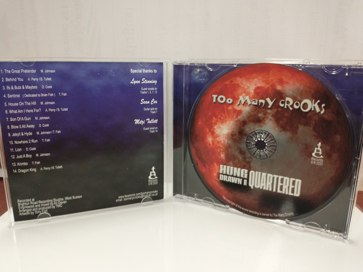 Hung, Drawn & Quartered - CD Album - 2020 | Too Many Crooks