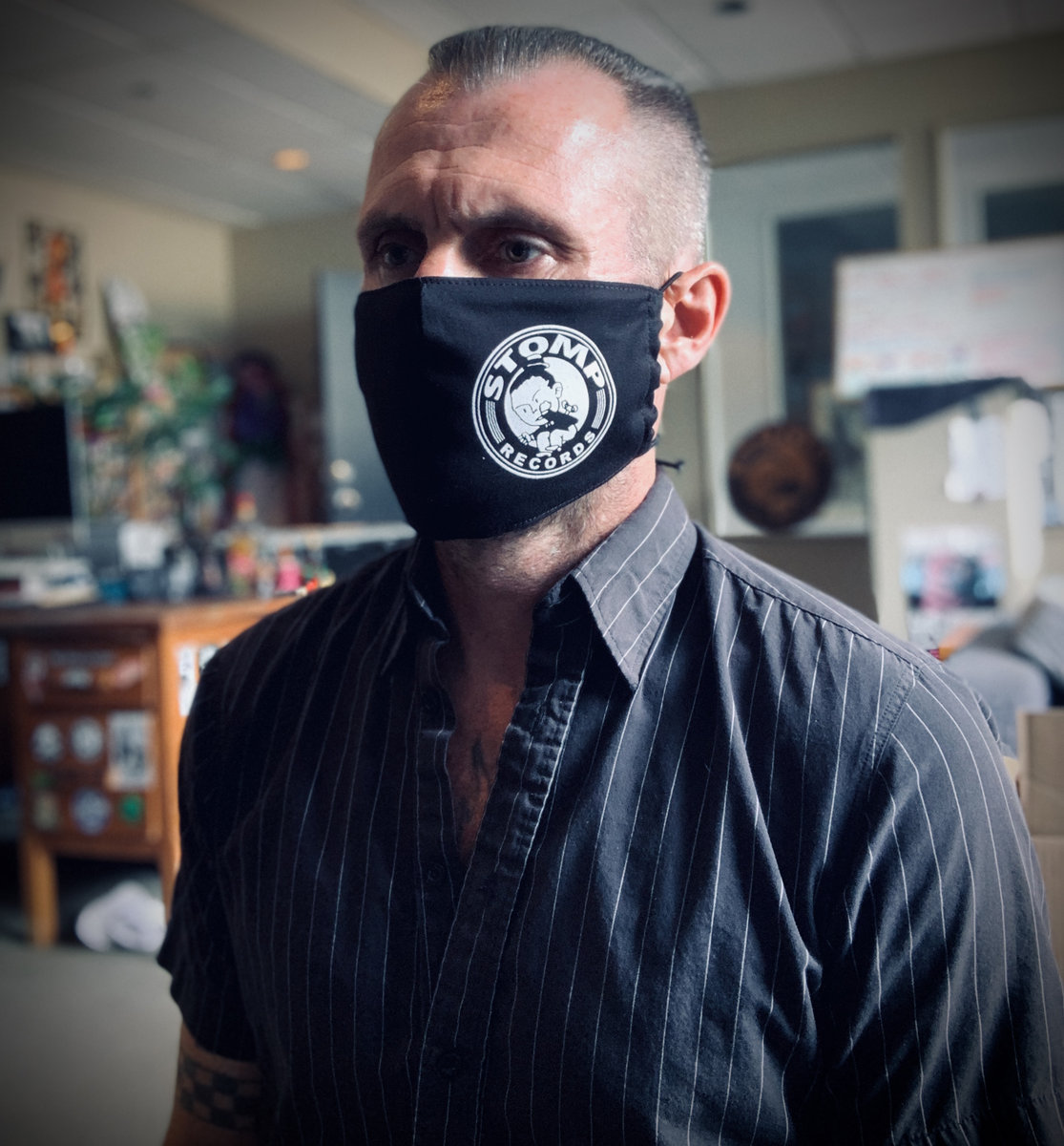 Stomp Records Face Mask | Stomp Records